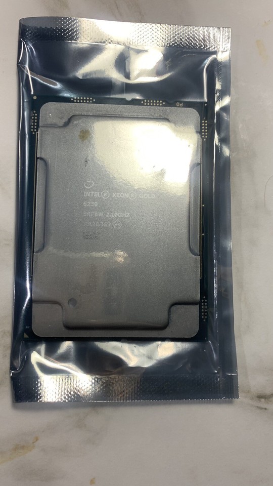 INTEL XEON GOLD 6230 CPU PROCESSOR 20 CORE 2.10GHz 27.5MB L3 CACHE 125W ...