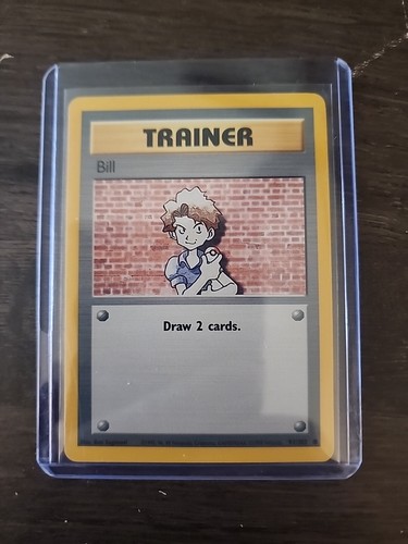 Trainer - Bill 91/102 - Pokemon Base Set Unlimited Common | eBay