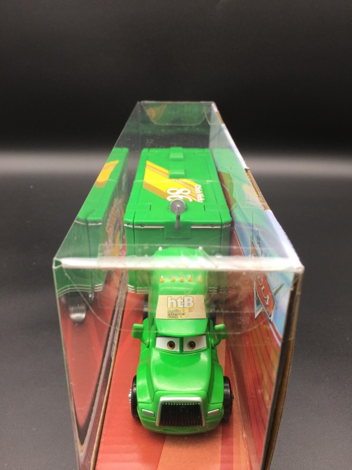Disney Pixar Cars Chick Hicks Hauler 2023 HTB Hostile 1:55 Semi Cab ...