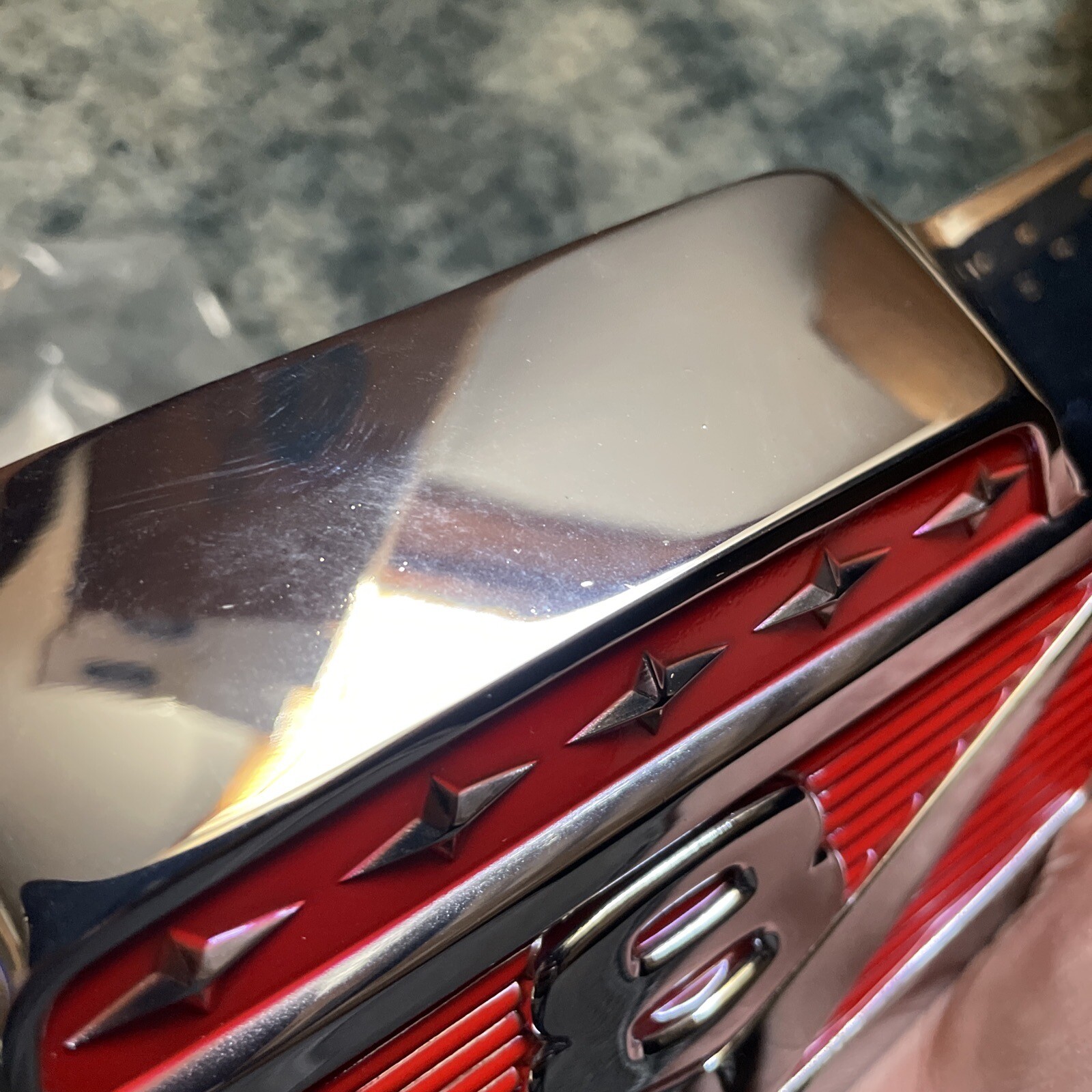 New Repro. 1961 1966 Ford F100 Truck V8 Hood Emblem Ornament 1962 1963 ...