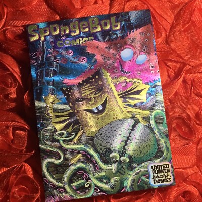 Patrick And Squidward SpongeBob Fear Comics Art Cartoon Anime Foil Holo ...