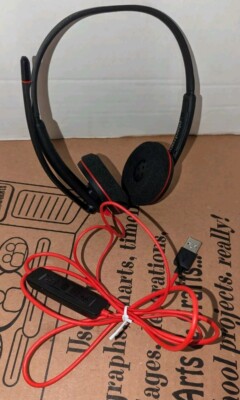 Plantronics Blackwire C3220 Headset Stereo - Black 17229160170| eBay