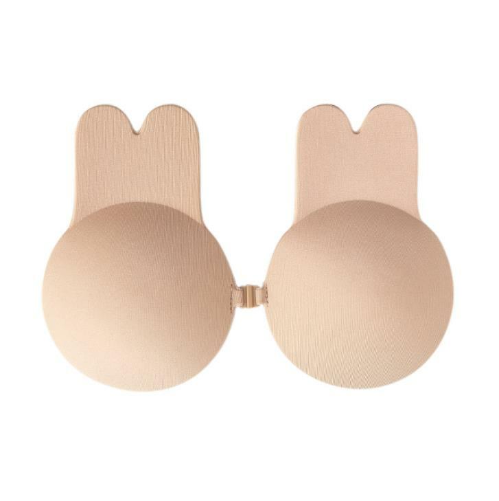 2pc Silicone Push Up Breast Lift Pasties Tape Adhesive Invisible Bra ...