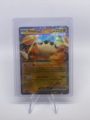 Klawf ex 120/197 Double Rare Obsidian Flames Pokemon TCG NM | eBay