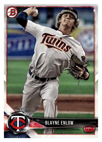 2018 Bowman BP141 Blayne Enlow Minnesota Twins | eBay