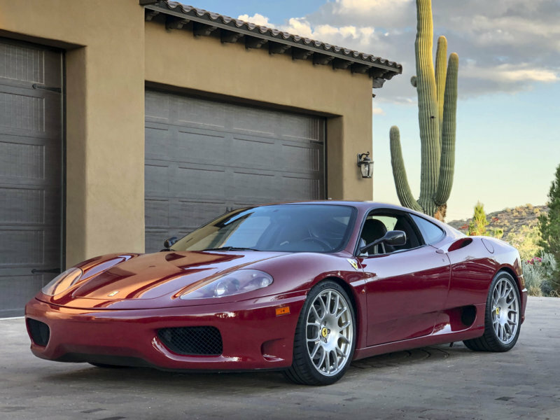 Ferrari F430 Black Rims