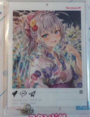 Japanese anime Roshidere clear keychain with stand Alya yukata ver | eBay