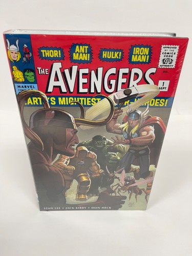 The Avengers Omnibus Vol 1 New Printing REGULAR COVER Marvel Comics HC ...