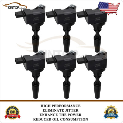 6PCS Ignition Coil For UF830 Buick LaCrosse 3.6L V6 Cadillac ATS GMC ...
