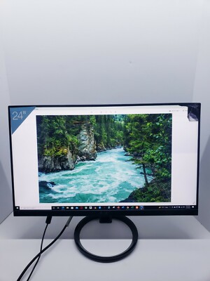 Acer R241Y Bbix 24" Full HD 1080p IPS LED LCD HDMI VGA Monitor. Screen ...