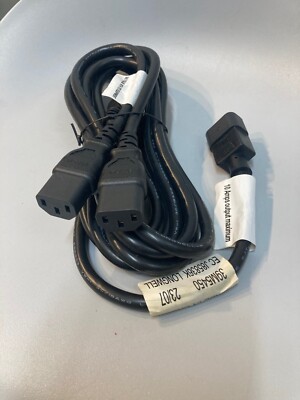 39M5450 Longwell 7Ft 10A 250V Y Splitter Server Power Cable Cord NEW | eBay