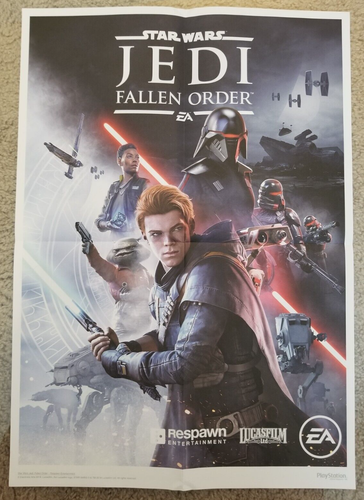 Star Wars - Jedi: Fallen Order poster (16.5x23in) PS4, Playstation UK ...