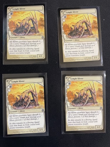 MtG X4 Lymph Sliver Future Sight Magic The Gathering | eBay