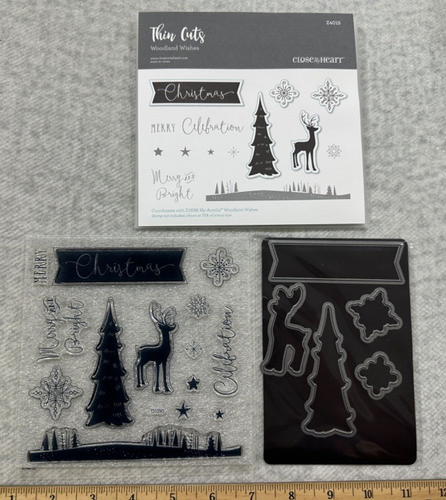 CTMH Stamp & Thin Cuts - Woodland Wishes - Z4015 *New* Close To My ...