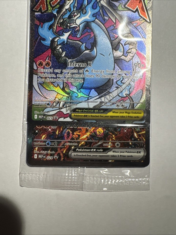 *OFFER* SEALED PSA 10 CONTENDER PERFECT CARD Mega Charizard X Black ...