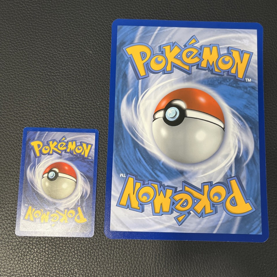 Pokémon TCG Pikachu 58/102 Celebrations 25th Anniversary JUMBO ...