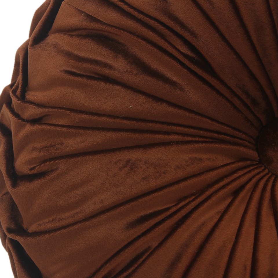 Round Velvet Pillow Home Sofa Decorative Throw Pillows Cushions 36cm | eBay