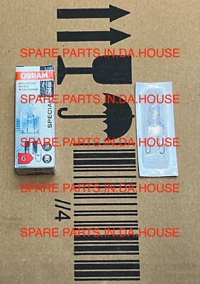 Bosch Oven Halogen Lamp Light Bulb Globe HBT578FS2A/49 HBT578FS2A/53 ...