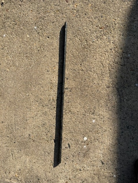 Nail Stakes - nominal 3/4" x 36" w/ holes-pack of 10- concrete form ...