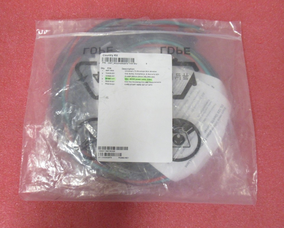 New HP 853567-001 Q0H80A 2.85M 48V Power Cable For ProLiant G10 GEN10 ...