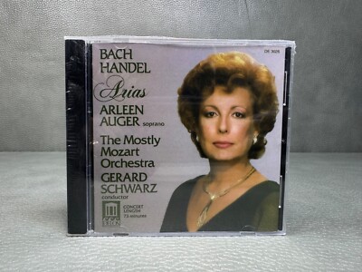 Bach Handel Arias with Arleen Auger Soprano CD | eBay