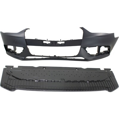 8K0807065AGRU, 8K0807611 New Set of 2 Bumper Covers Fascias Front for ...
