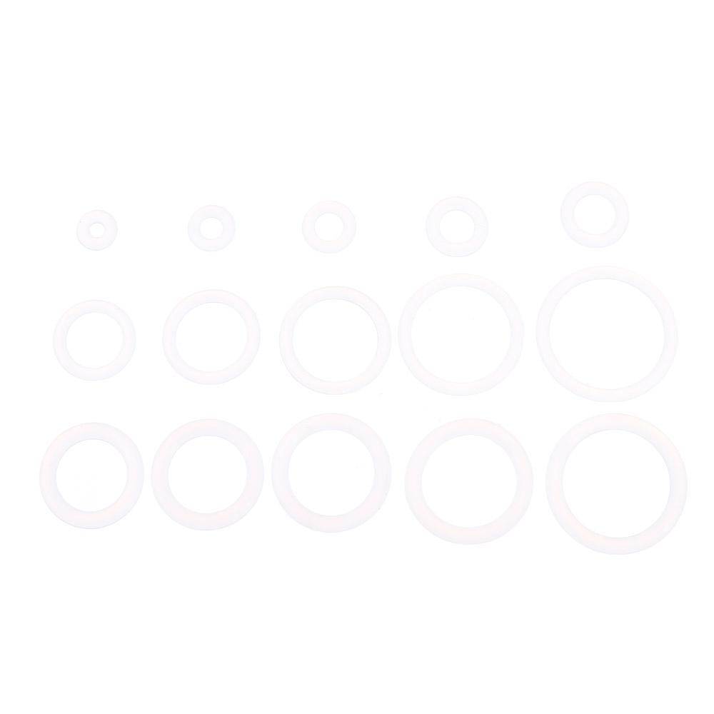 225PCS Food Grade Silicone O Rings Assortment Kits Air or Gas ...