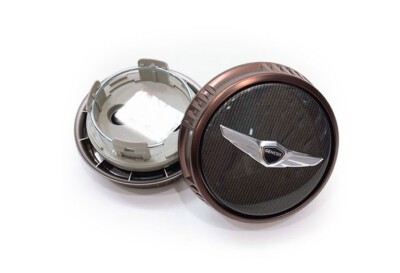 4pc Wing Wheel Cap (73mm) for 2017 2018 2019 2020 Genesis G80 Sport 3 ...