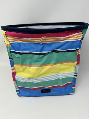 Thirty-One Mini Storage Bin Round Organizer 31 Patio Pop Collapsable ...