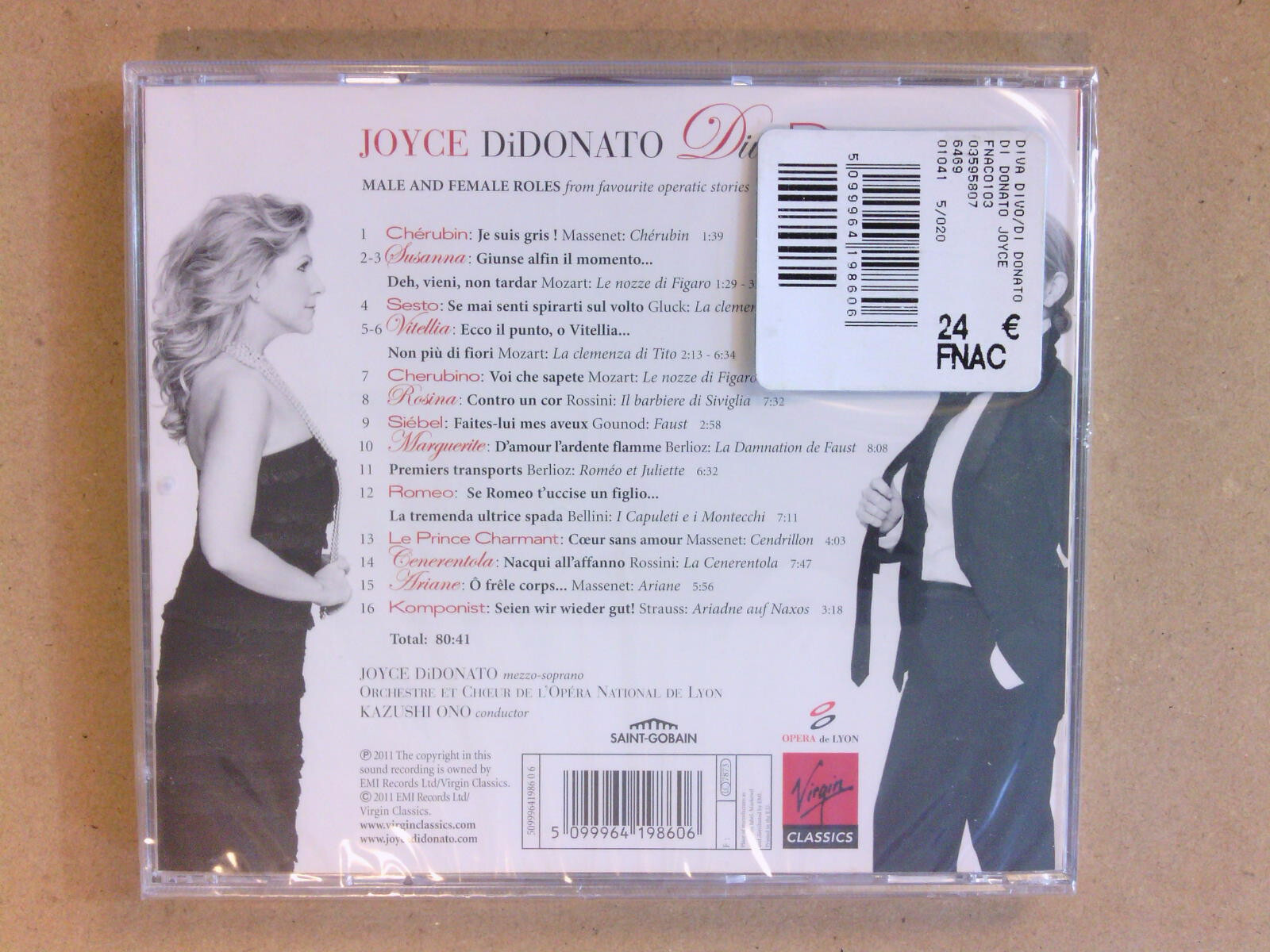 Rare CD / Joyce Didonato / Diva Divo / Opera Arias / Kazushi Ono / New ...