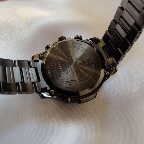 Casio Oceanus Casualo Ocw-P1000B-1Ajf Analog Solar Men Oceanus Vintage ...