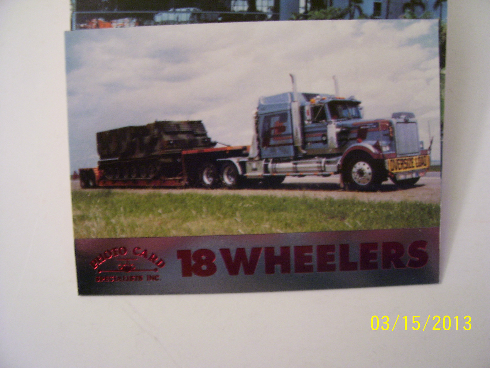 Complete Set of Series One 18 Wheelers Collector Cards | eBay