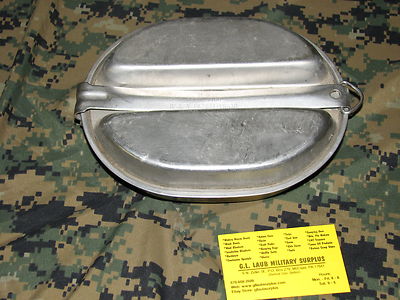 *US military mess set pan used genuine kit WWII 43 44 45 dated ...