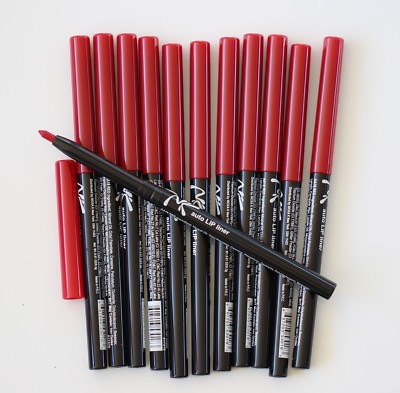 12 pencils - AA18 RED NK NICKA K New York Auto Retractable LIP LINER ...
