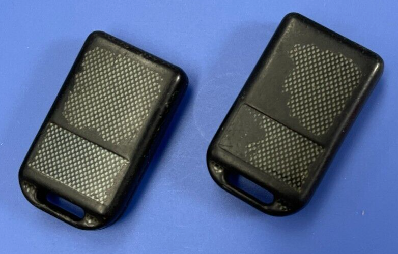 2x USED CARBON FIBER CODE ALARM GOH-FRDPC2002 KEYLESS REMOTE START ...
