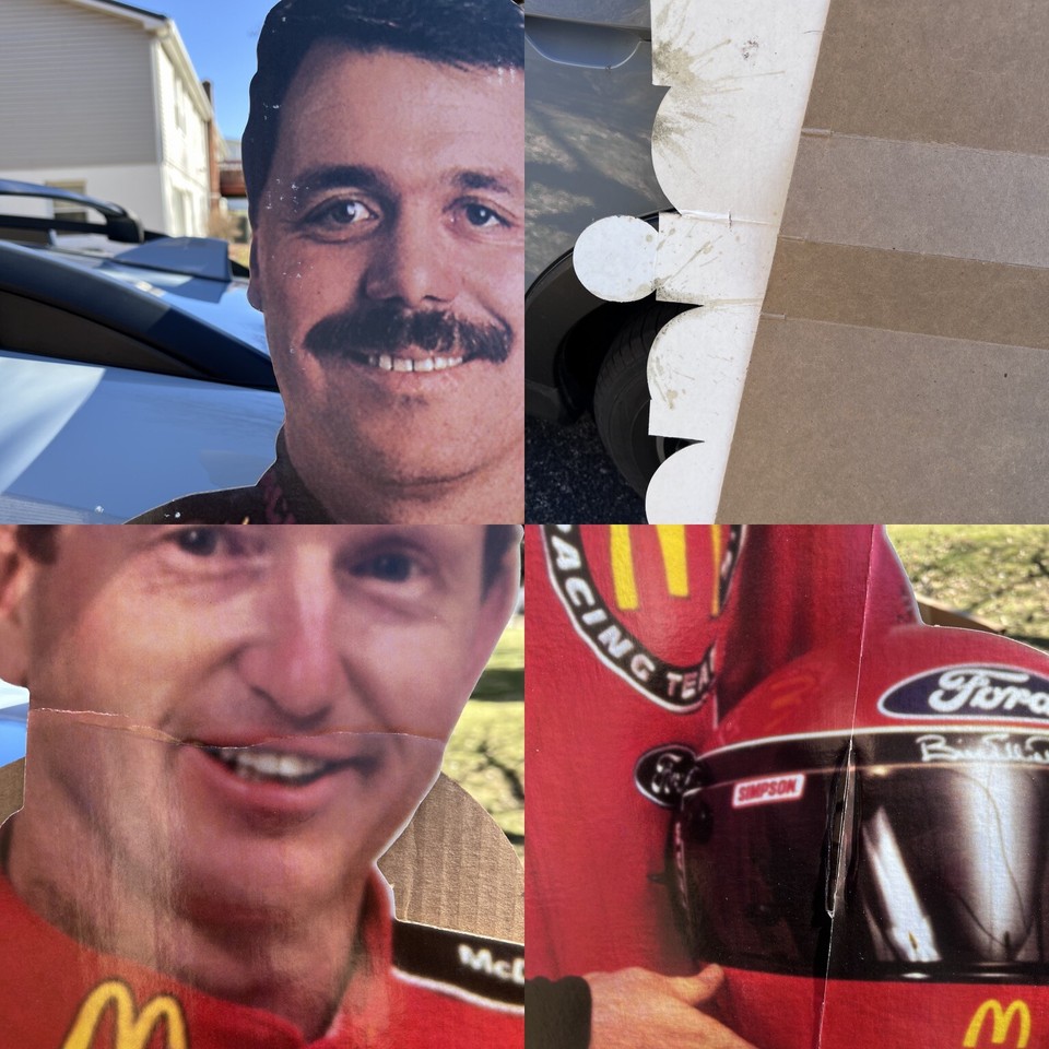 LOT of 29 Nascar Standee Stand Up Cardboard Cutouts Store Displays Life ...