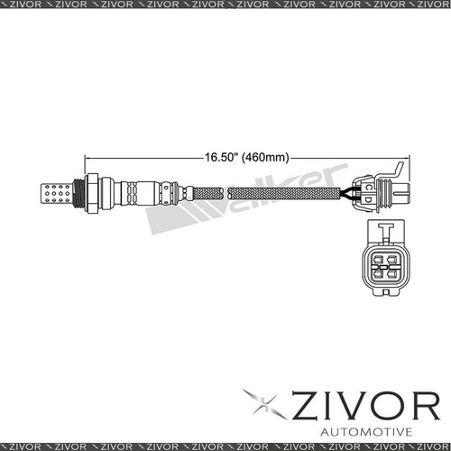 New BOSCH Post Catalytic Oxygen Sensor Right For Hummer H2 6.0 8Cyl # ...