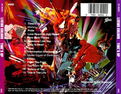 LIVING COLOUR TIME'S UP NEW CD 74644620221| eBay