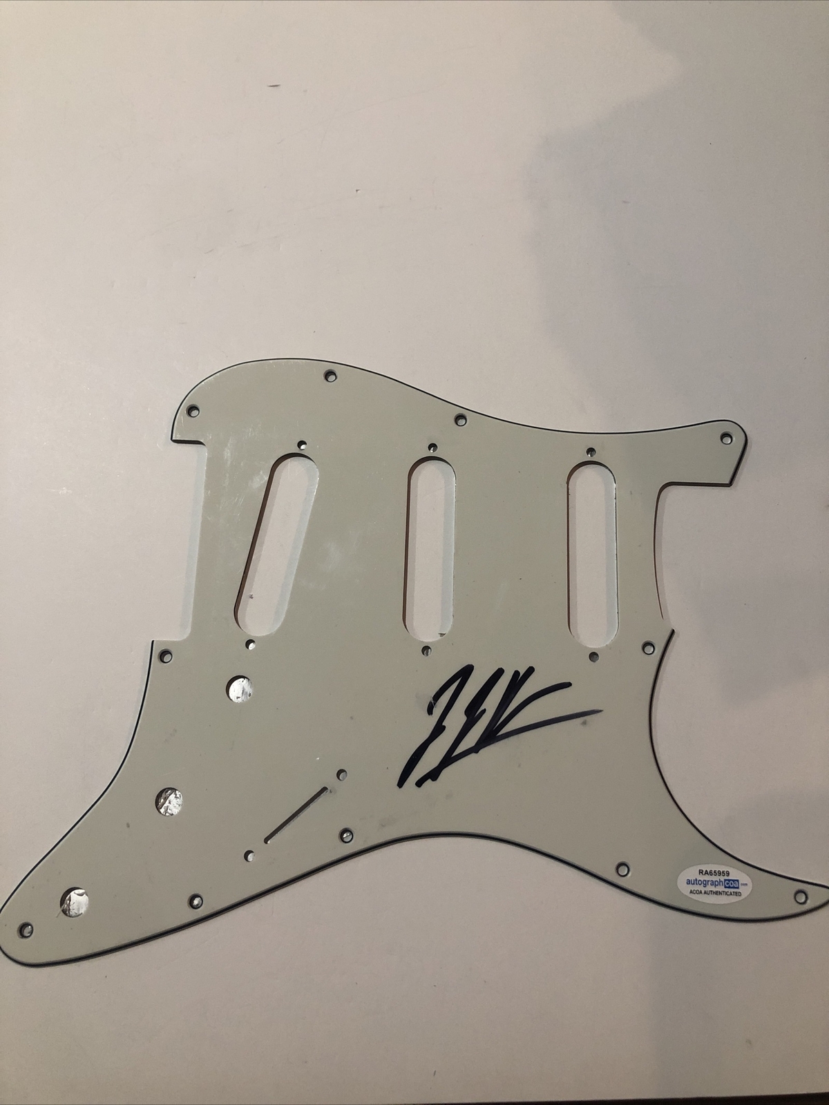 JESSE JAMES DUPREE JACKYL SIGNED AUTOGRAPH STRAT ELECTRIC PICKGUARD ...