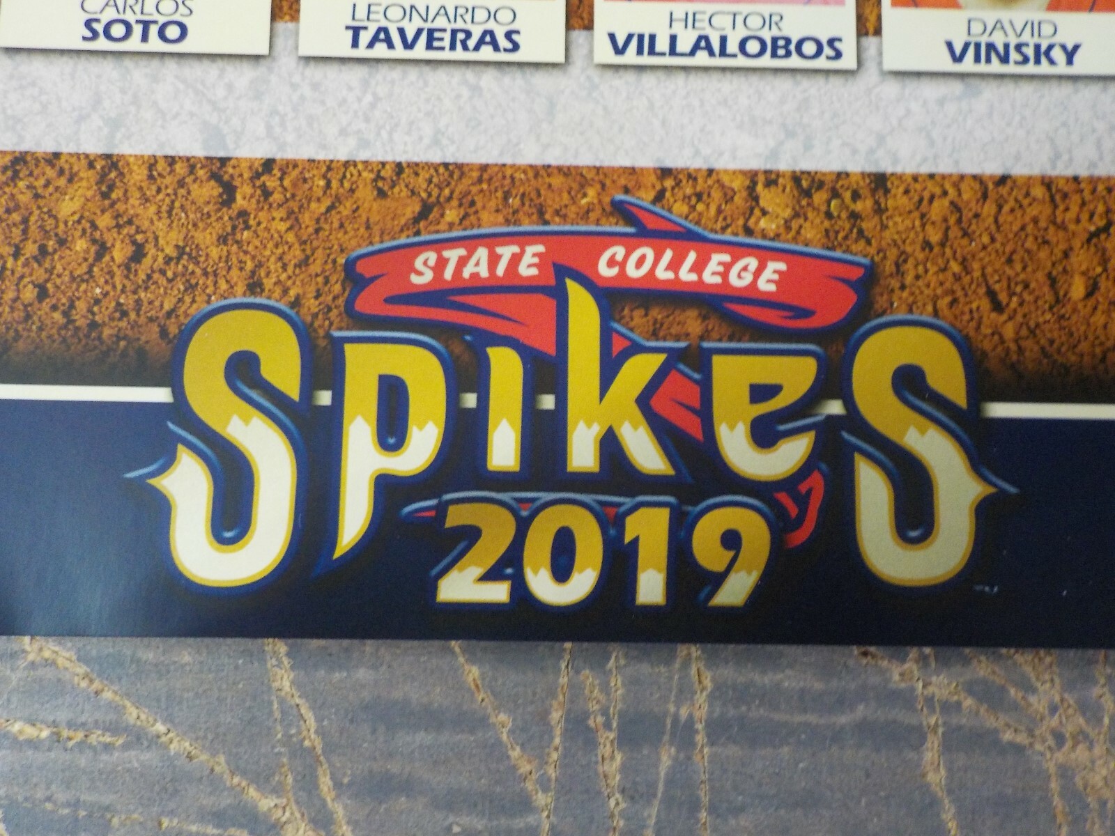 Spikes Single A Baseball Team 2019 Poster (RC 4-3) | eBay