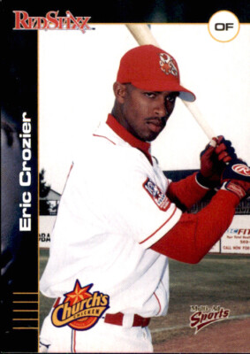 2001 Columbus Redstixx Multi-Ad #8 Eric Crozier Columbus Ohio OH ...