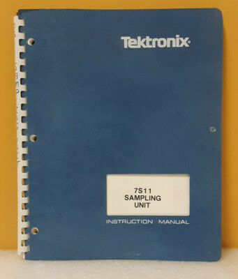 Manuals & Books - Sampling Unit