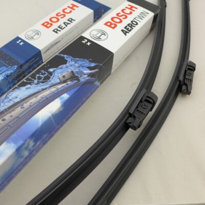 Bosch Windshield Wiper Front+Rear for Vauxhall Astra K + Sportstourer ...
