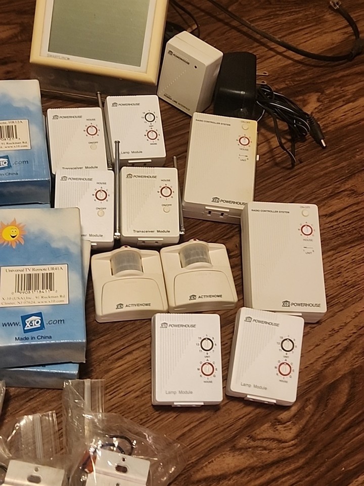 X10 Home Automation Huge Bundle - Plugs, Modules, Switches, Lot of 62 ...