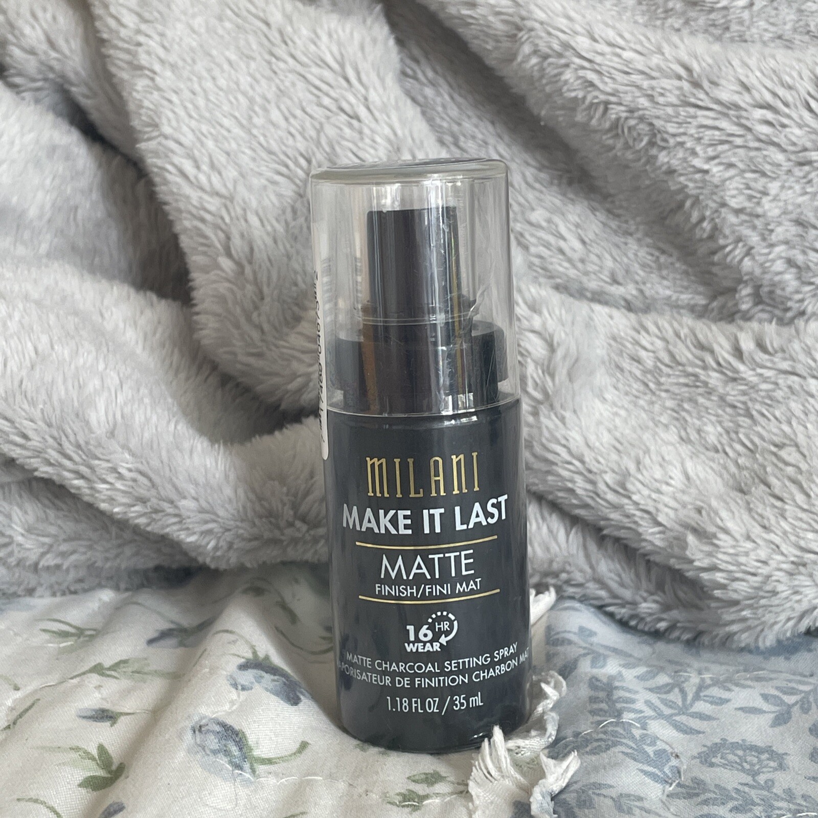 Milani Make It Last Matte Finish Charcoal Setting Spray 1.18 fl oz ...