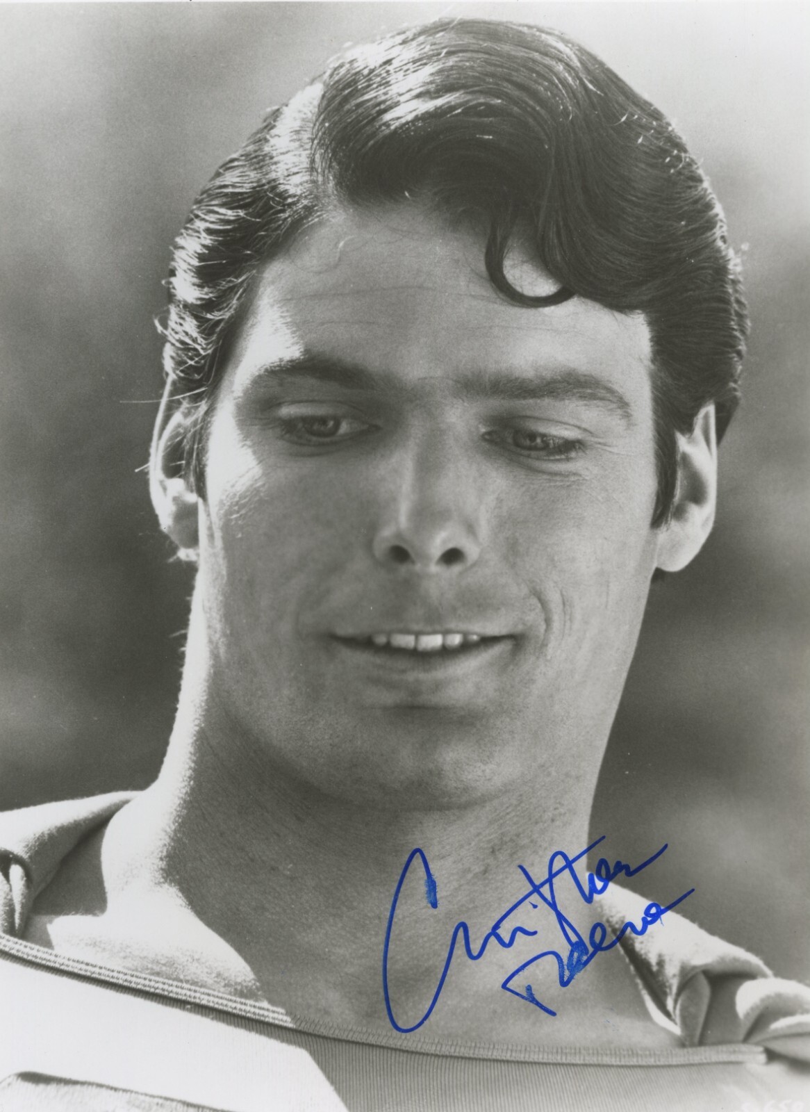 Christopher Reeve ~ Signed Autographed Superman Closeup Photo ~ PSA DNA ...