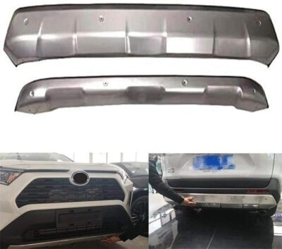 Fit for 2020-2023 Toyota RAV4 RAV-4 Front Rear Bumper Board Skid Plate ...