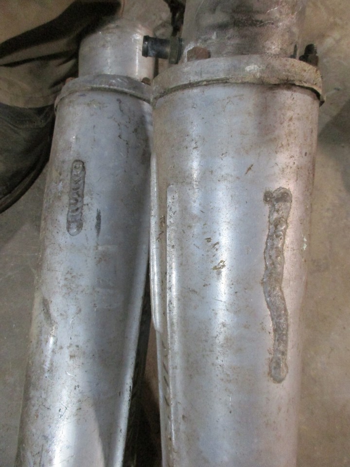 Nicson Marine 454 or 427 BBC Water Cooled Exhaust Manifolds V-Drive Jet ...