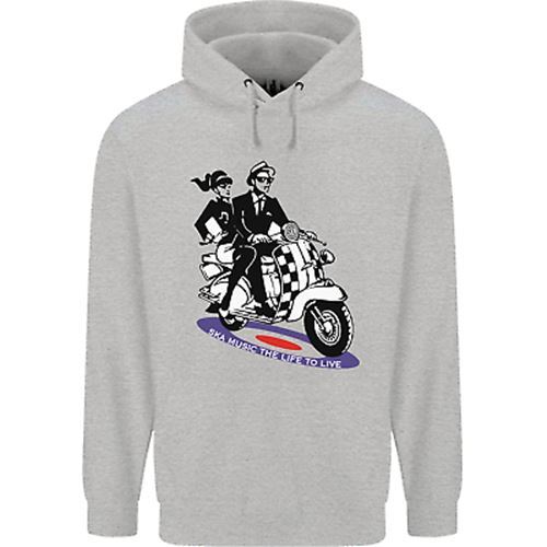 2Tone Mod Scooter 2 Ton Ska Musique Hommes 80% Coton Capuche | eBay