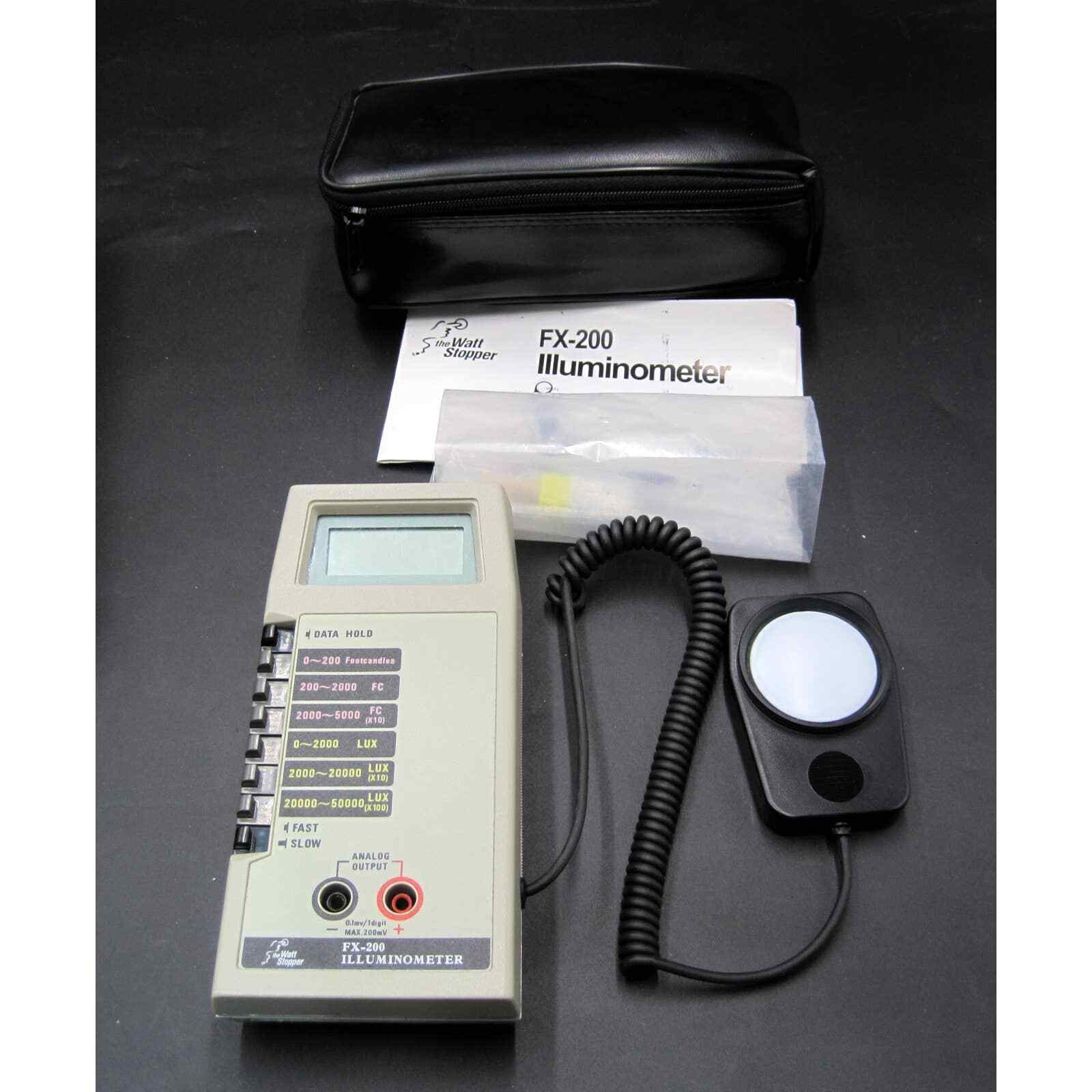 Watt Stopper FX-200 Illuminometer Light Level Meter | eBay